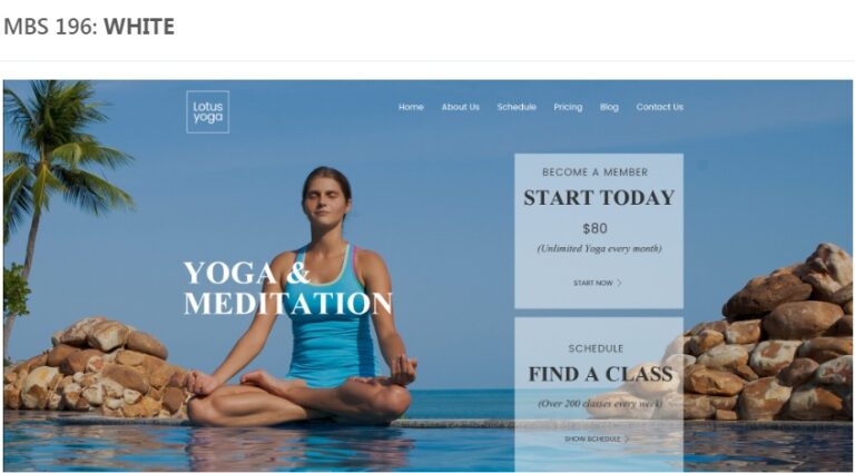 Best Yoga Web Design Ideas 2022 | My Best Studio Blog